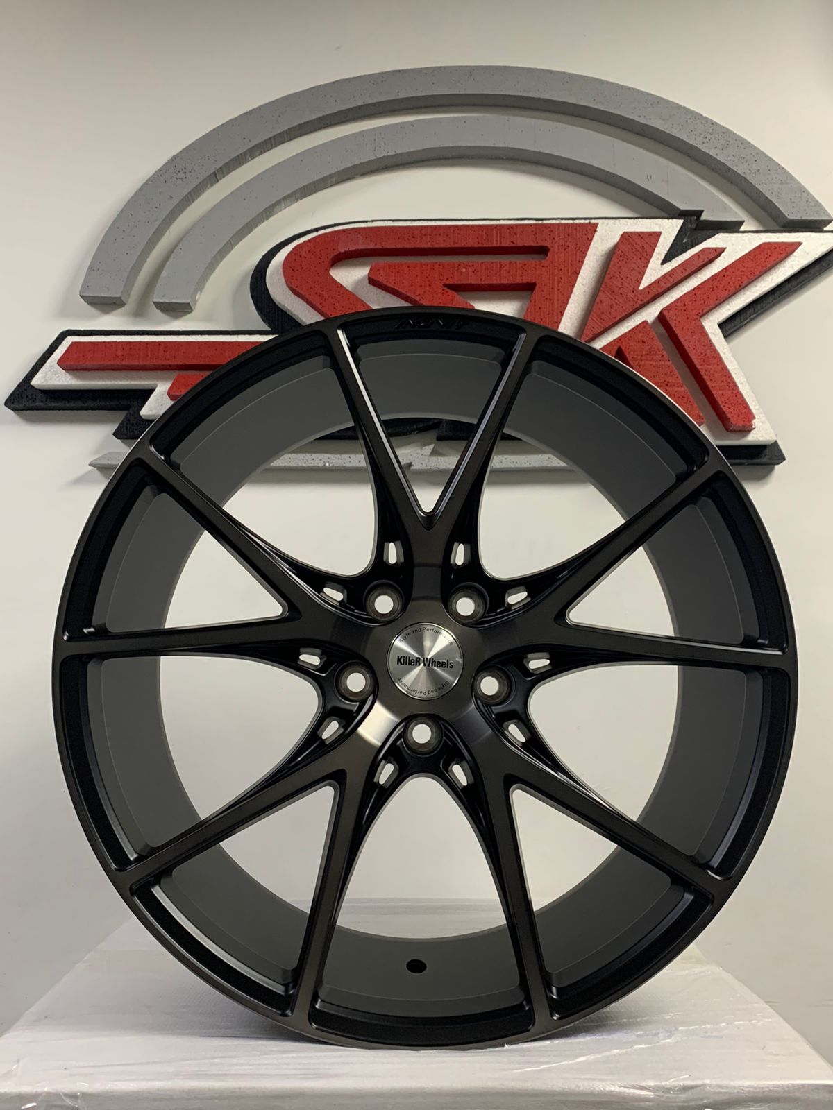 KILLERWHEELS 2019 20X8.5/10 5X114 73.1 GB/FACE MATTE BLACK – SK Performance Store