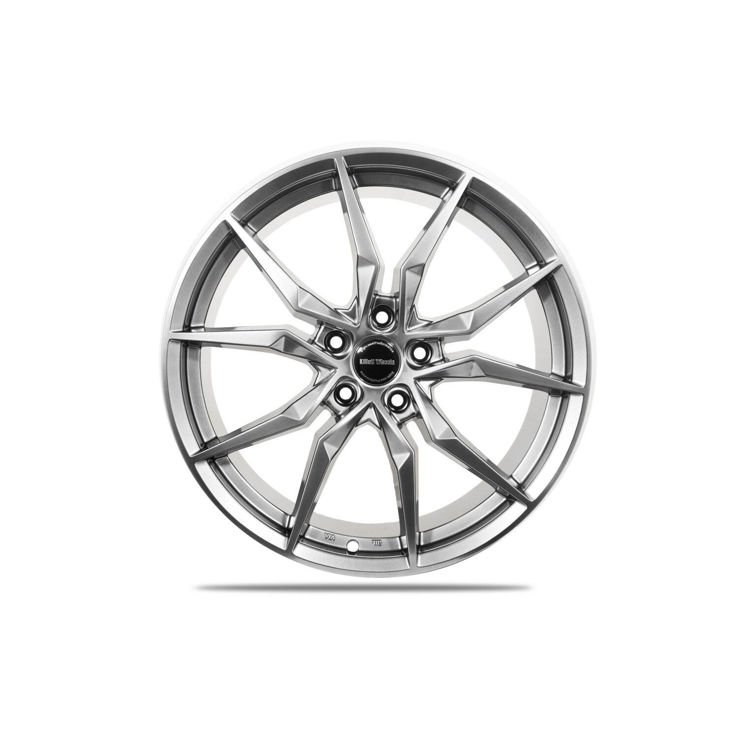 KILLERWHEELS 1028 19X8.5 5X114.3 HYPERBLACK - SK Performance Store
