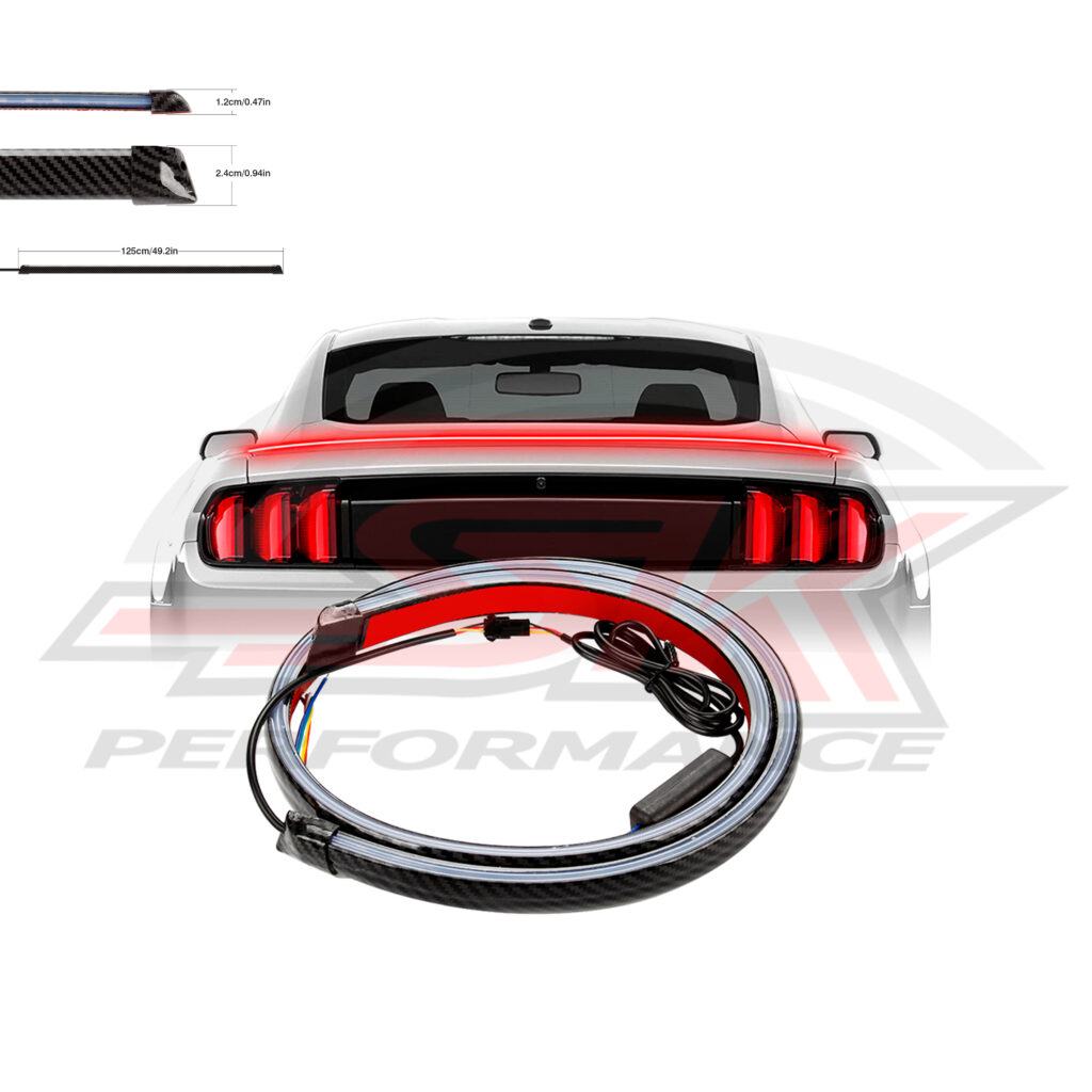 SPOILER UNIVERSAL 3.5 CM CARBON LED STYLE - SK Performance Store