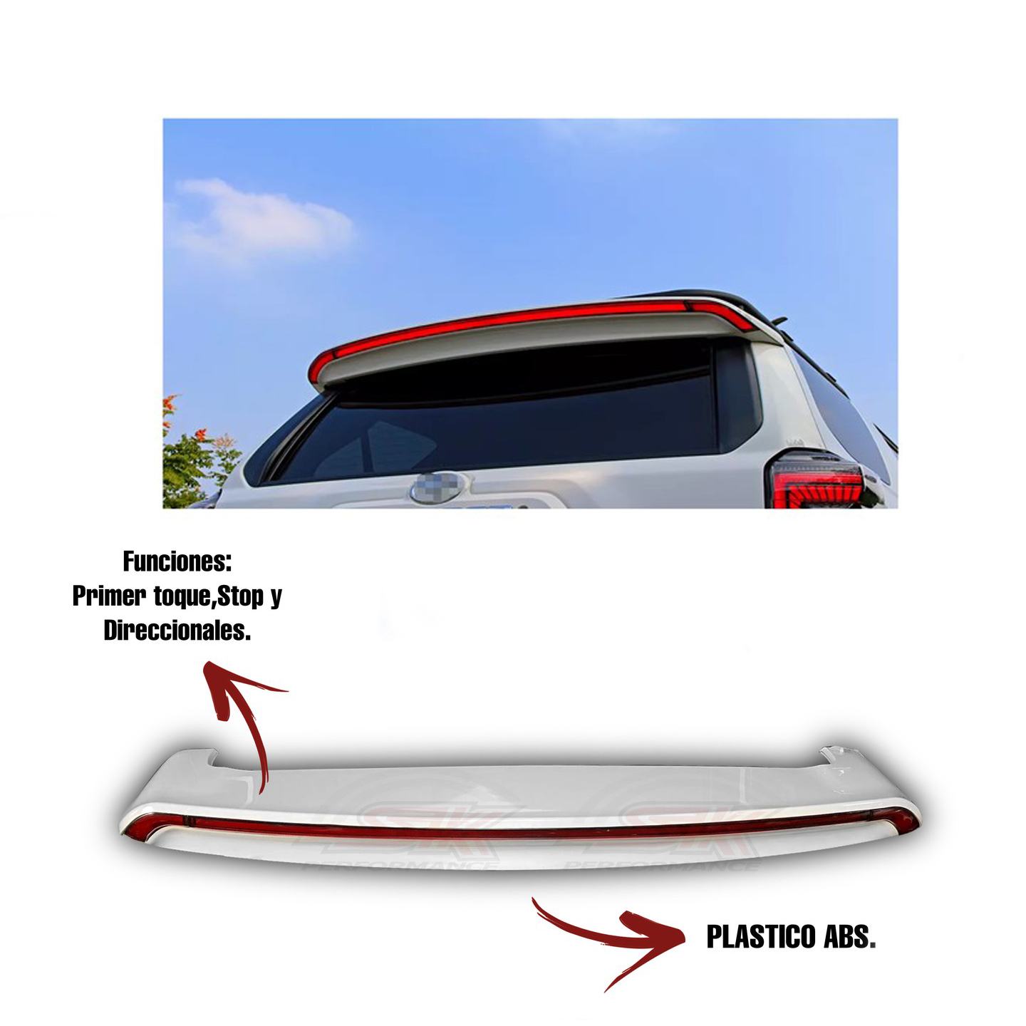 SPOILER TOYOTA 4RUNNER 2010-2021 - SK Performance Store