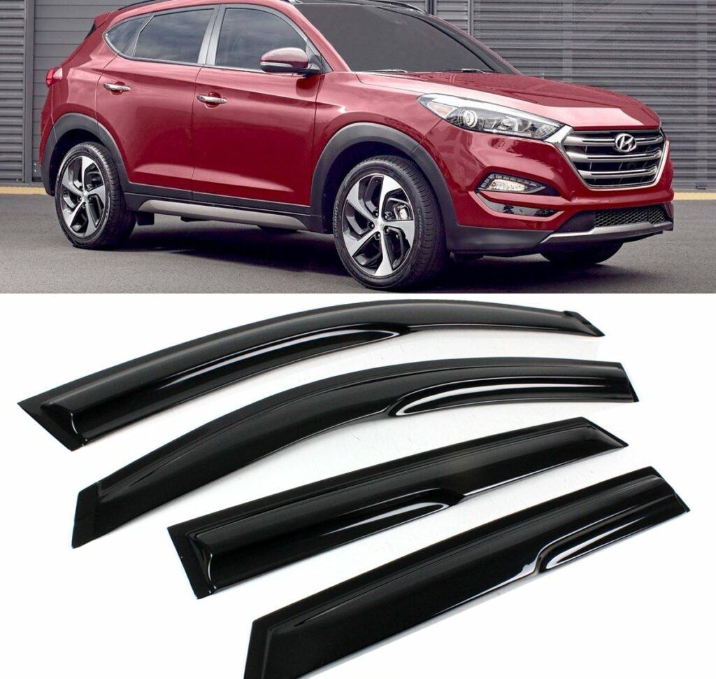WINDOWS VISOR REGULARES HYUNDAI TUCSON 2016-2020 - SK Performance Store